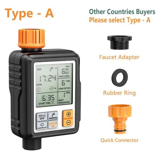 Programmateur arrosage,Eshico-Système d'irrigation intelligent pour ...