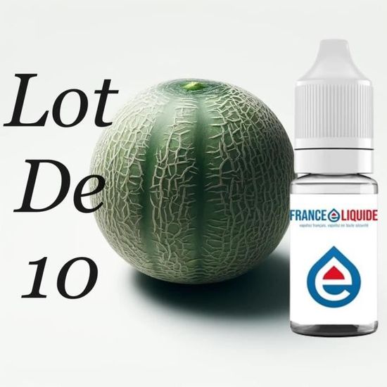E-liquide Melon 100ml 11mg en 50%PG / 50%VG lot de 10x10ml - Cdiscount ...