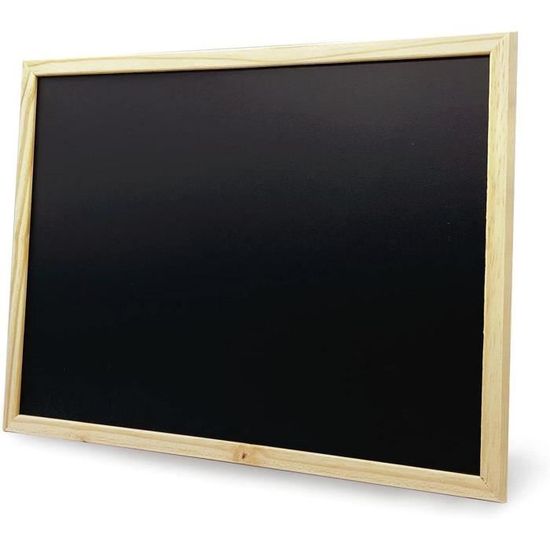 Tableau mural noir pour craies et crêtes, multi-usage effaçable pour ...