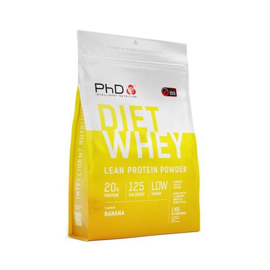 Lean protein powder PhD - Diet Whey - Banana 1000g - Cdiscount Sport