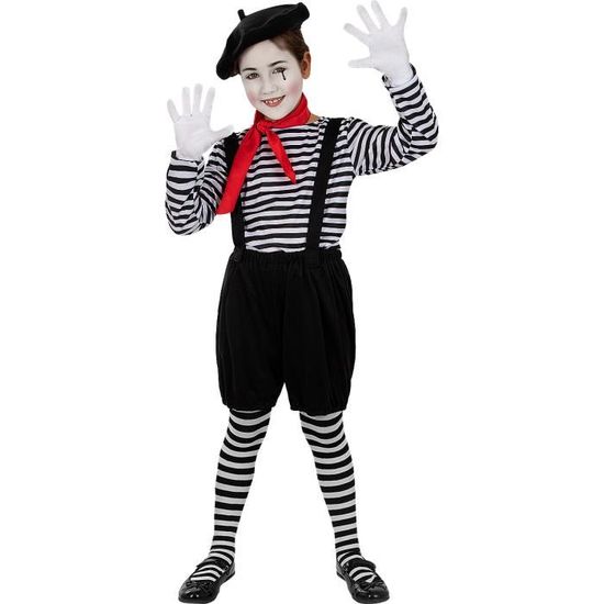 Déguisement mime fille -1211887 -Funidelia- Déguisement fille et ...