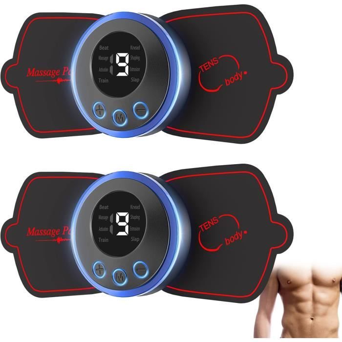 EMS Microcourant Masseur de cou électrique portable avec 6 modes - Masseur automatique de la ...