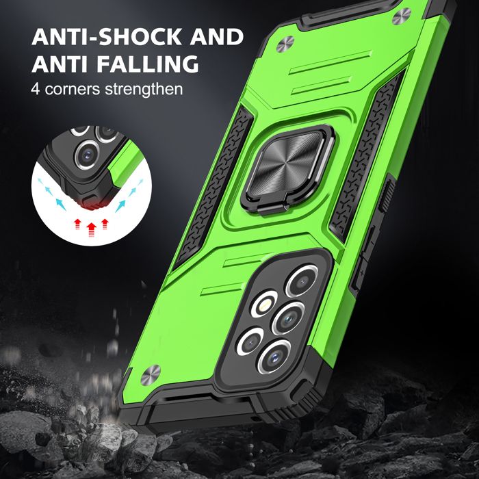 Shock Verde Anti-Knock Armor Case, coque pour Galaxy S21 Plus-vert ...