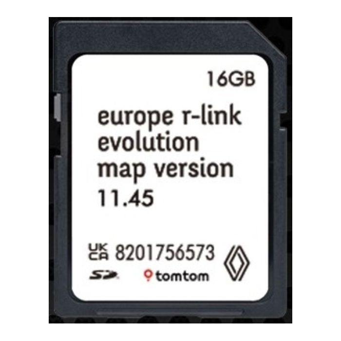 Carte SD navigation compatible TomTom Renault R-Link Europe 2025 11.45 ...