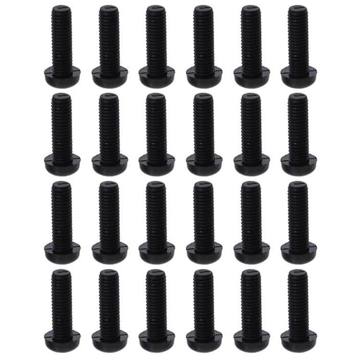 24 Articles Vis Allen,Écrous et Boulons,Vis À Tête Ronde,Boulons À Tête ...