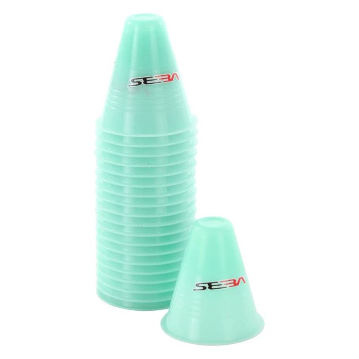 SEBA Cones DUAL DENSITY X20 Light Green - Plot - Cdiscount Sport