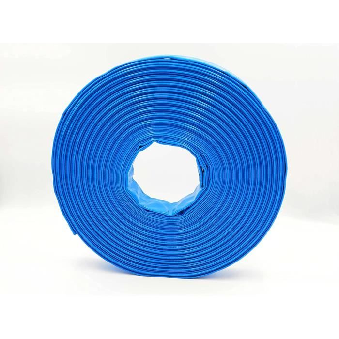 Tuyau plat en PVC - Tuyau de chantier - Tuyau industriel - Sécurité 3:1 ...