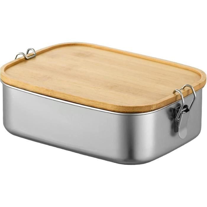 Lunch Box Bambou Boite A Tartine Lunch Box Inox Enfant Boîte À Sandwich ...