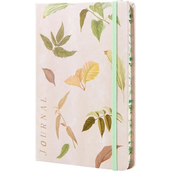 Journal Ligné Pour Femme, Carnet D'Écriture Avec 160 Pages Lignées ...