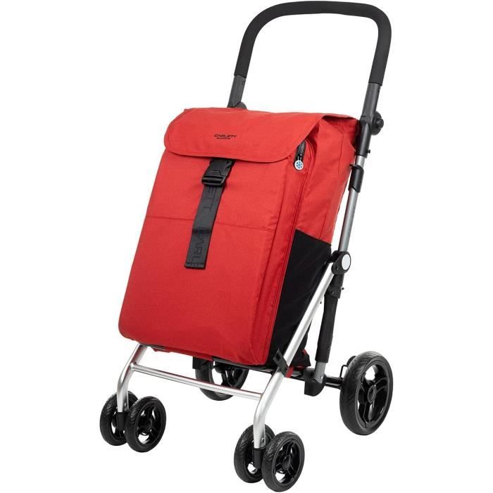Chariot Courses Pliable S Wincspace - Pliable 4 Roues - 74,8 Kg Charge ...