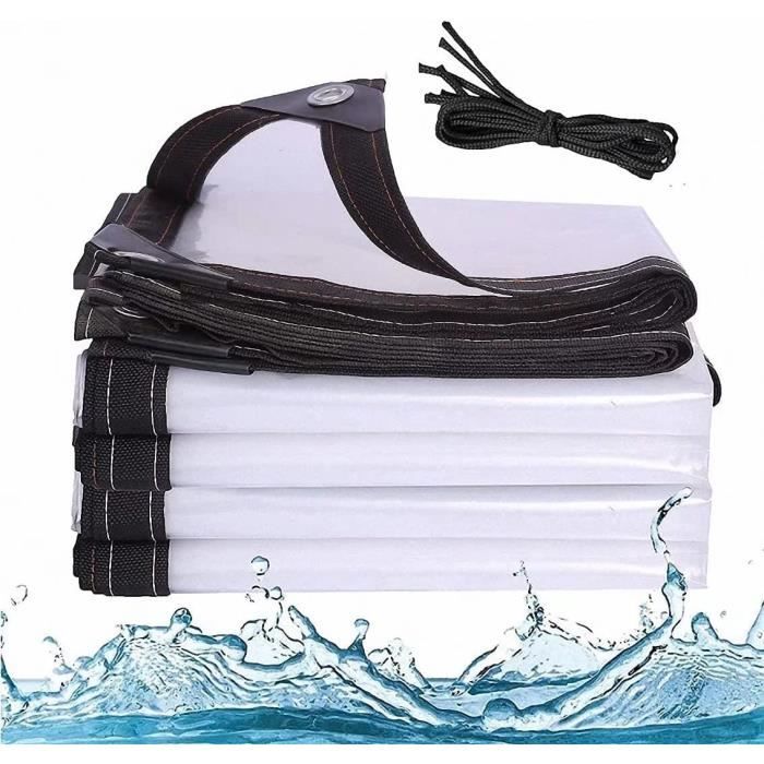 Bache Etanche Exterieur Transparente Anti UV Bache Protection Bois ...