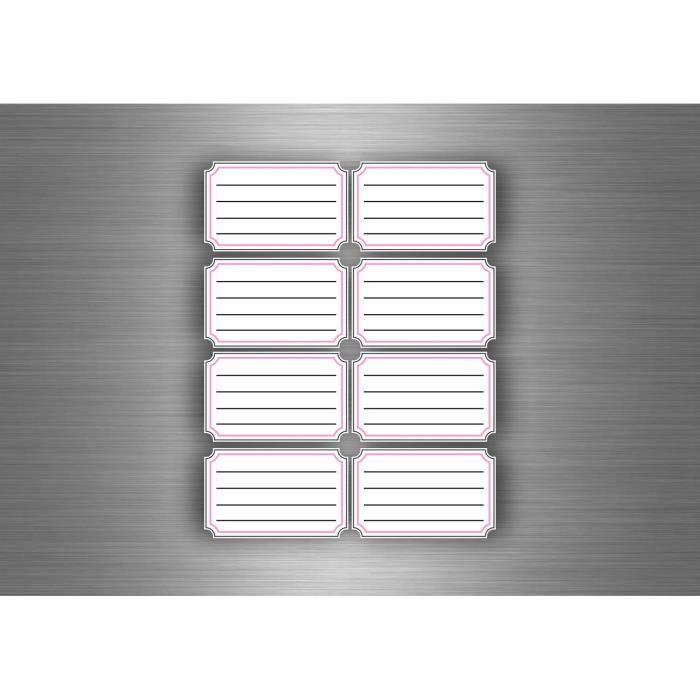 16x autocollant etiquette cahier scolaire ecole r2 - Cdiscount Beaux ...