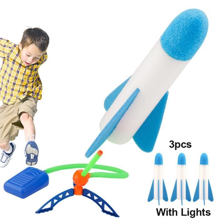 Jeux d'extérieur,Lanceur de fusée à Air comprimé pour enfants,jeu de ...