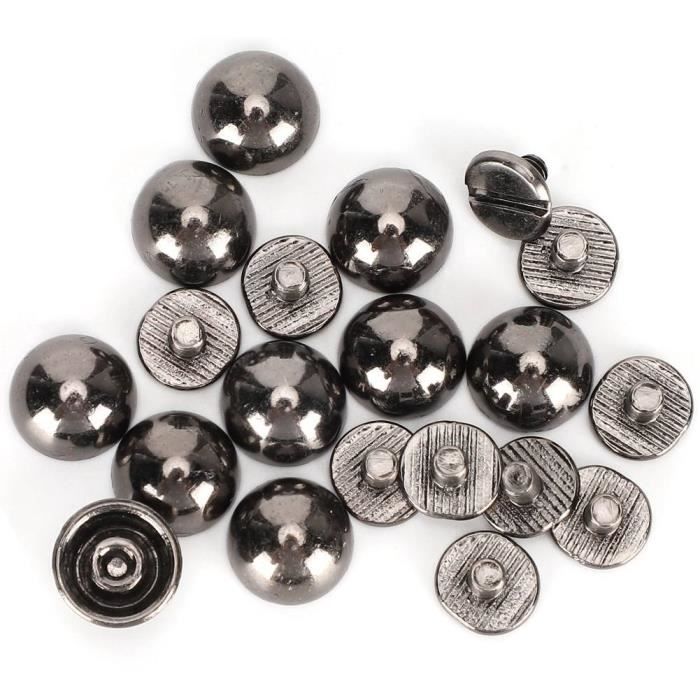 ARAMOX dôme à vis Champignon Rivets tête ronde vis dôme bricolage ...