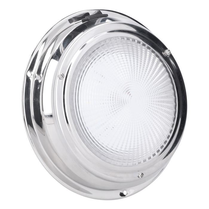 Dilwe plafonnier LED Lampe de lecture de toit 12 V LED dôme plafond ...