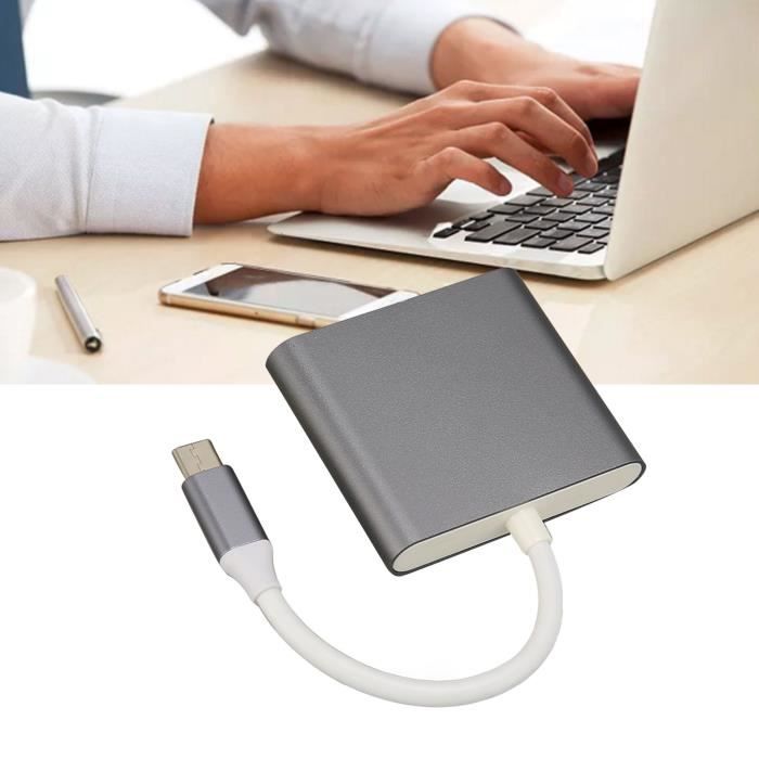 SAL Hub USB C 3 en 1 Hub USB C, 3 en 1 USB C vers USB3.0 Hub Ultra ...