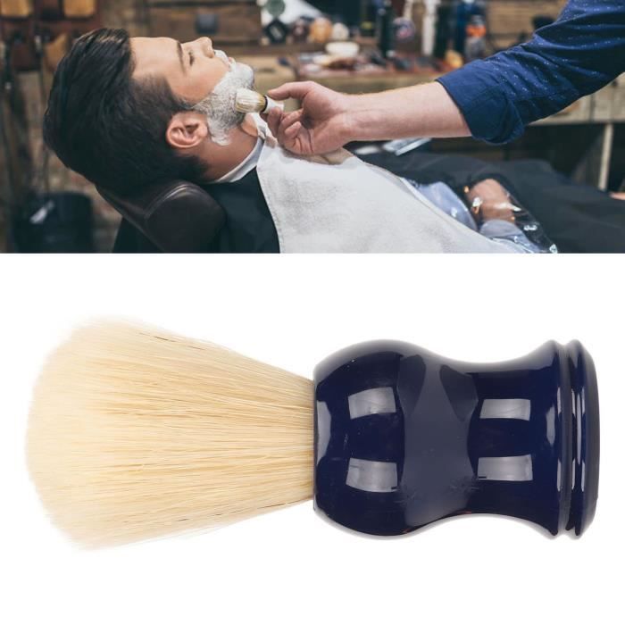 Brosse à Barbe - DRFEIFY - Brosse à Raser - Poils en Nylon - Confort ...
