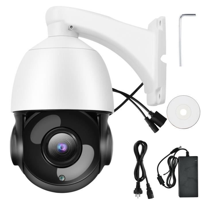 EJ.life Caméra IP Caméra de Dôme à Zoom Optique IP Réseau Ultra HD PTZ ...