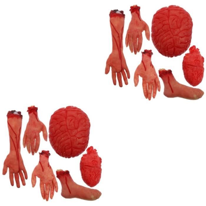 12 PCS Haunted House Scary Scary Bloody Prop Prop Prop Premium Prop ...