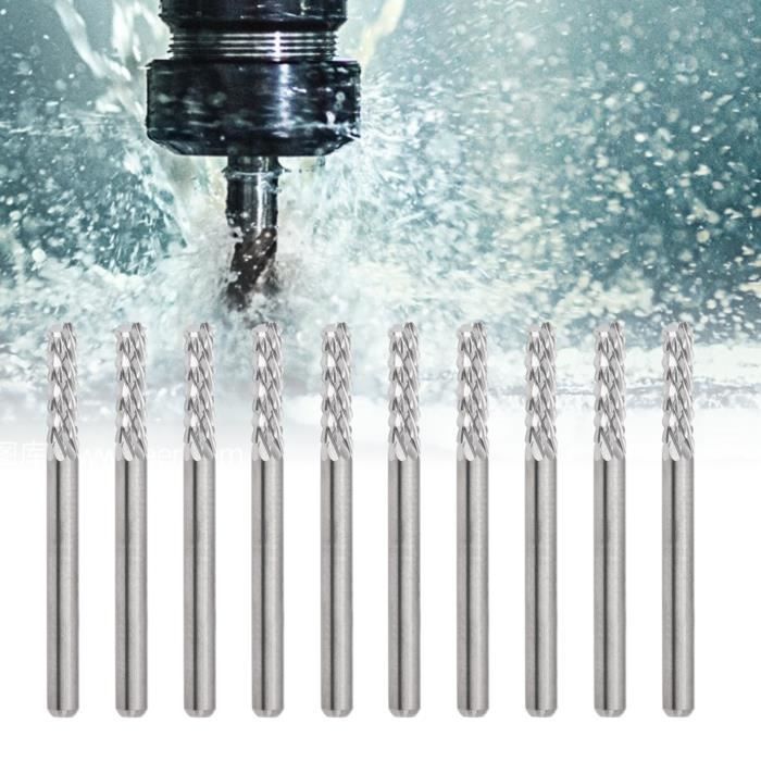 Fraise, outil de fraisage, ultra-fin léger 10 pièces portable pour ...