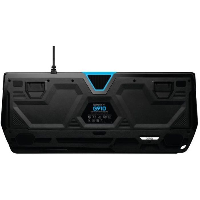 LOGITECH Clavier Orion Spectrum G910 - Câble Connectivité - USB 2.0 ...