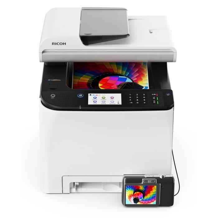 RICOH Imprimante multifonction laser couleur SPC260SFNW - 20 ppm ...