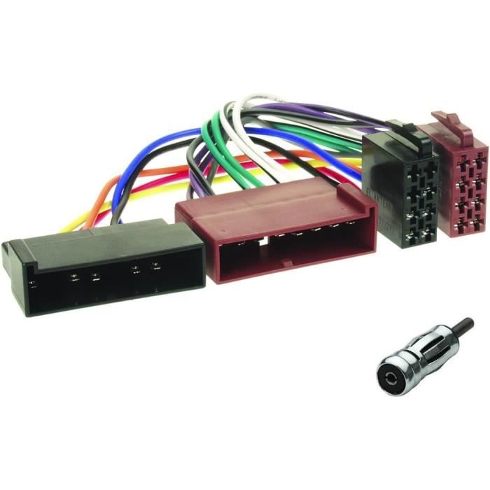 Câble Adaptateur Faisceau Iso Connecteur Autoradio, Adaptateur D ...