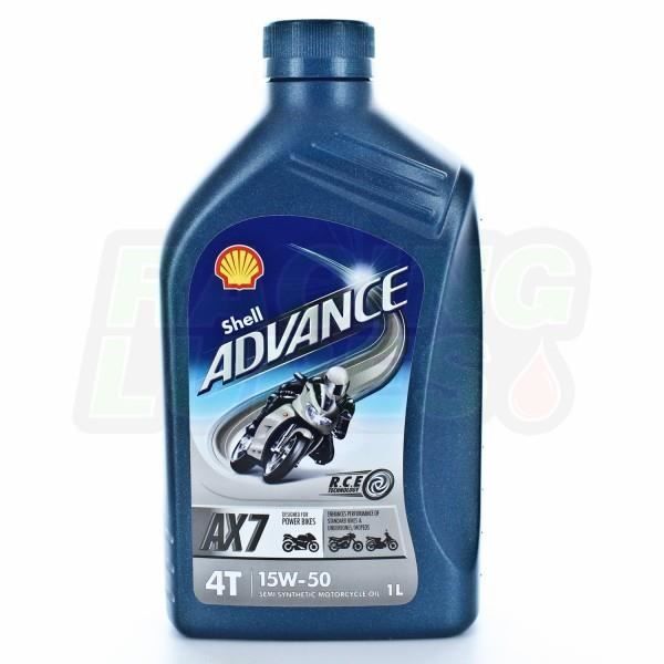 Shell Advance 4T AX7 15W50 - Conditionnement - Achat / Vente huile ...