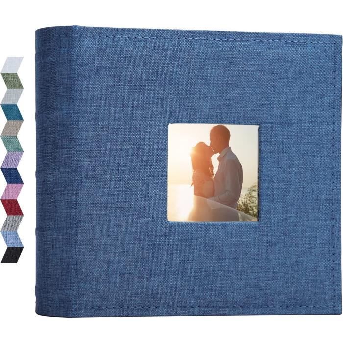 Vienrose Album Photo Traditionnel 10x15 cm 200 Poches Couverture en Lin ...