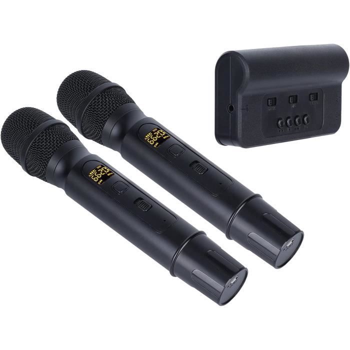 Ensemble De Microphones Uhf, Microphone Sans Fil Anti-Interférences ...