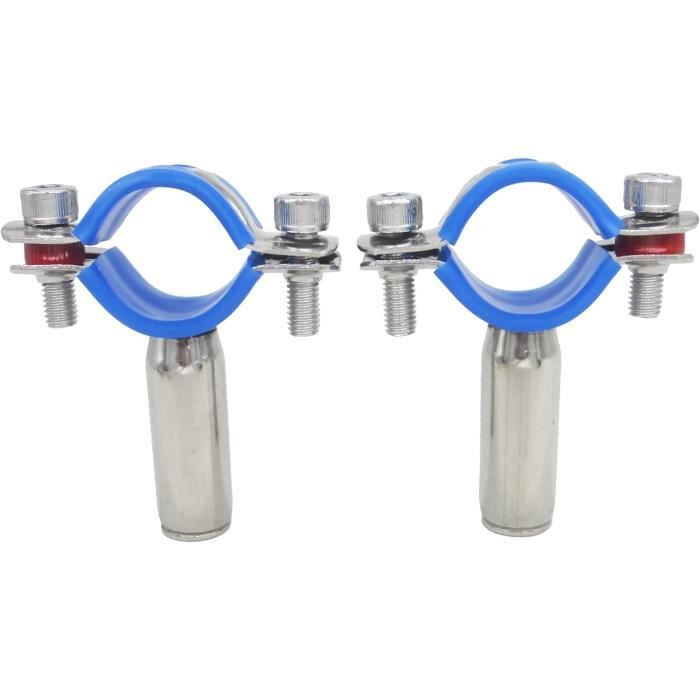 Lot De 2 Supports Muraux En Acier Inoxydable - Support De Plafond ...