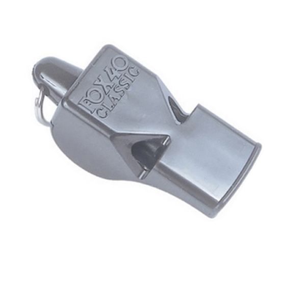 Sifflet FOX 40 strident sans bille argent - Cdiscount