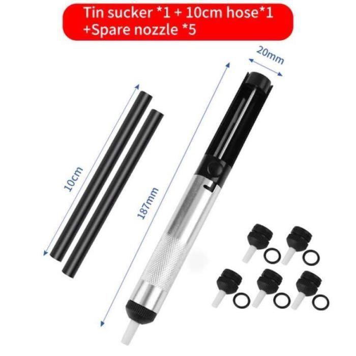 MGT04829-FER A SOUDER,ensemble de pompe à vide puissante, stylo à ...