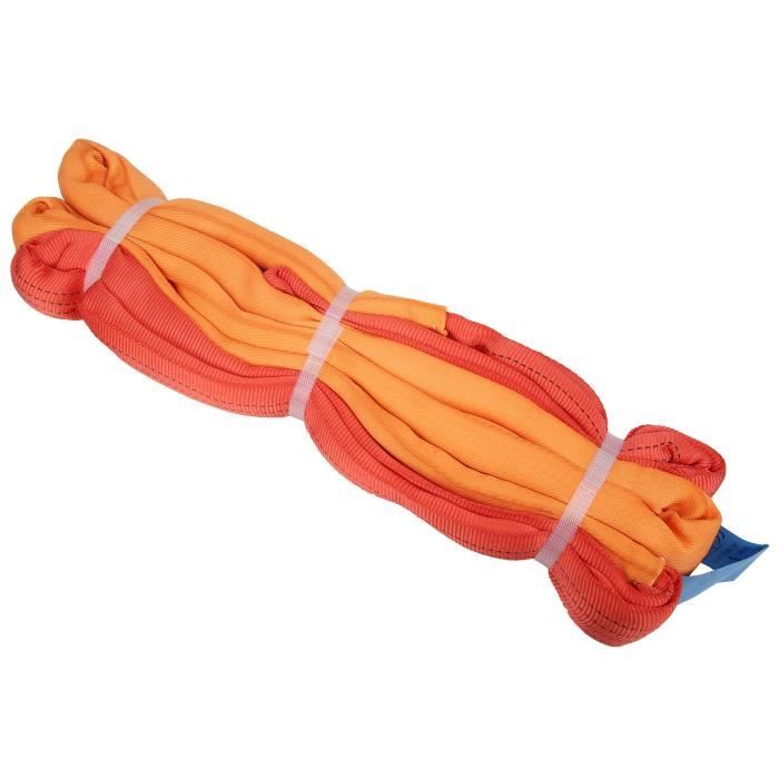 Zerone Sangle de levage en sangle 5T / 3M sangle flexible de levage ...