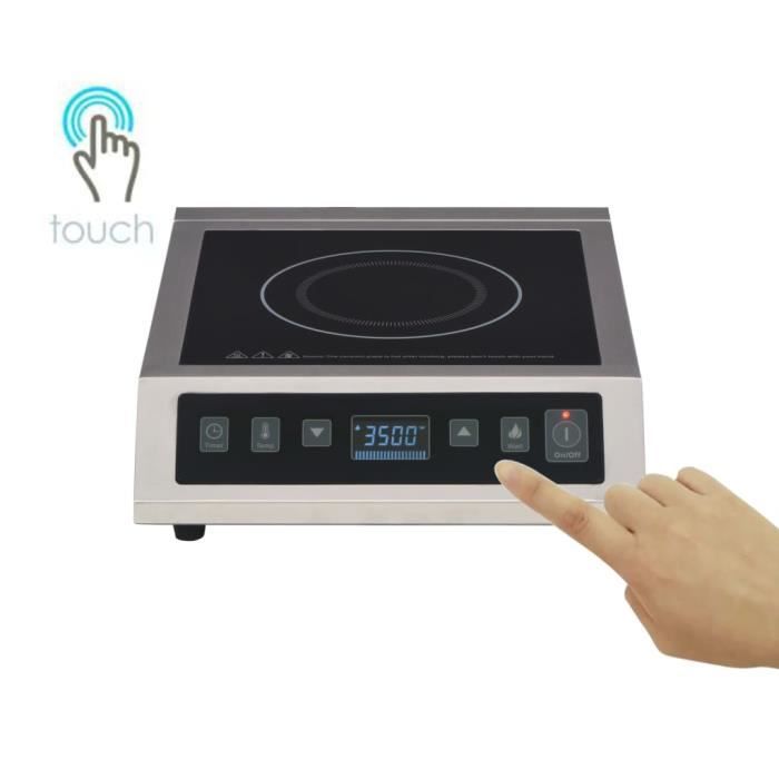 HUI Table de cuisson à induction électrique et écran tactile 41 x 32,7 ...