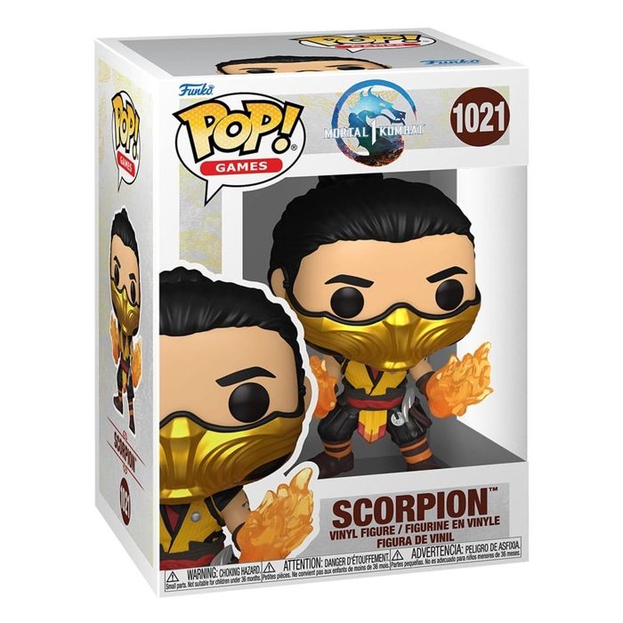 Figurine Funko Pop Games Mortal Kombat 1 Scorpion - Cdiscount Jeux vidéo