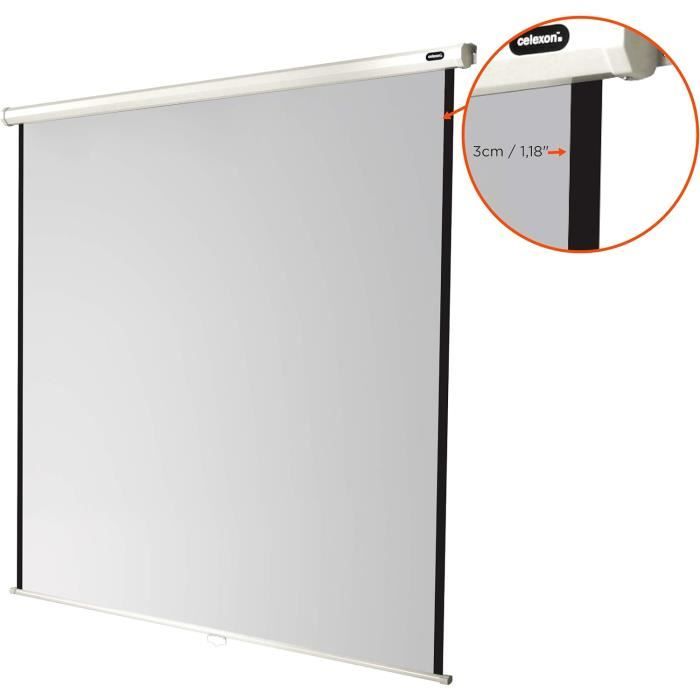 Écran De Projection Manuel 4K Et Fullhd Pour Écoles,Entreprises Et Home ...