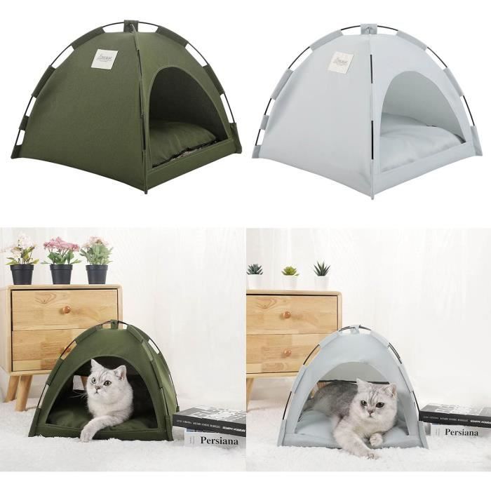 Tente portable pour animal domestique, chat et chien, maison de jeu ...