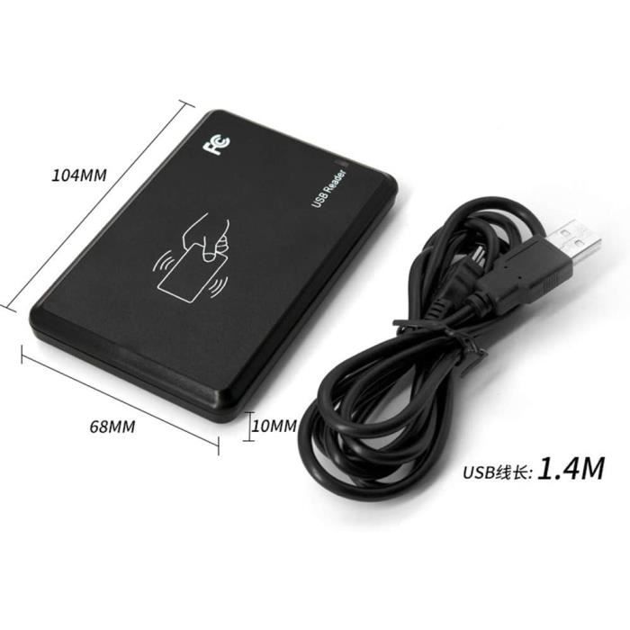 13.56Mhz Rfid Lecteur De Ic Carte À Puce Usb Lecteur De Carte De ...