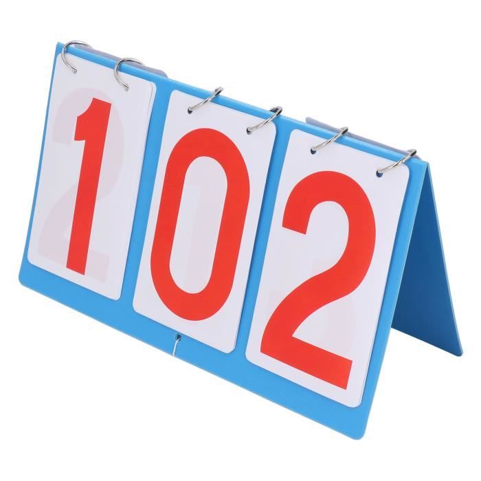 YOSOO Tabletop Flip Scoreboard Portable 3 Digit for Volleyball ...