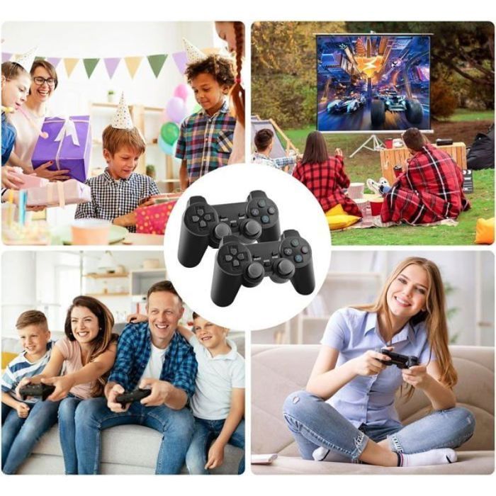 Console de Jeu Vidéo avec 20000 Jeux Intégrés Manette sans Fil Clé de ...