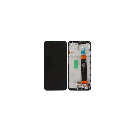 Original Ecran LCD et Vitre Tactile Noir Avec Chassis pour Samsung Galaxy A23 4G A235 GH82 ...