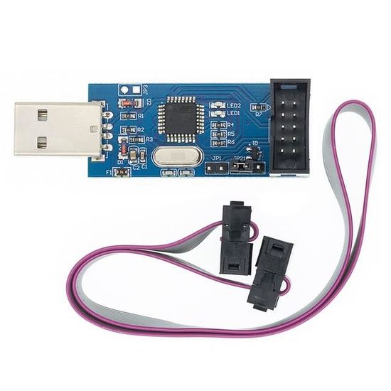 Circuits intégrés,USBASP Programmer--USBASP USBISP AVR Programmeur USB ...