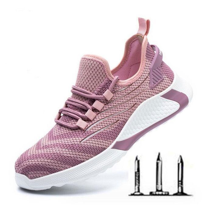 Cutein Chaussures de Sécurité Femme Légères Coussin d'air Sport de ...