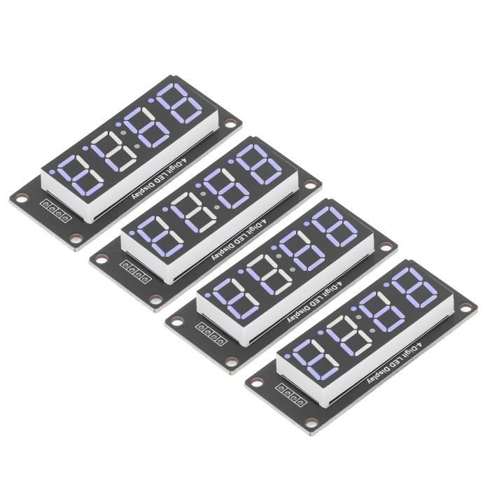 Tube Numérique À 4 Chiffres 4 Set 4 Digit Digital Tube Led Display ...