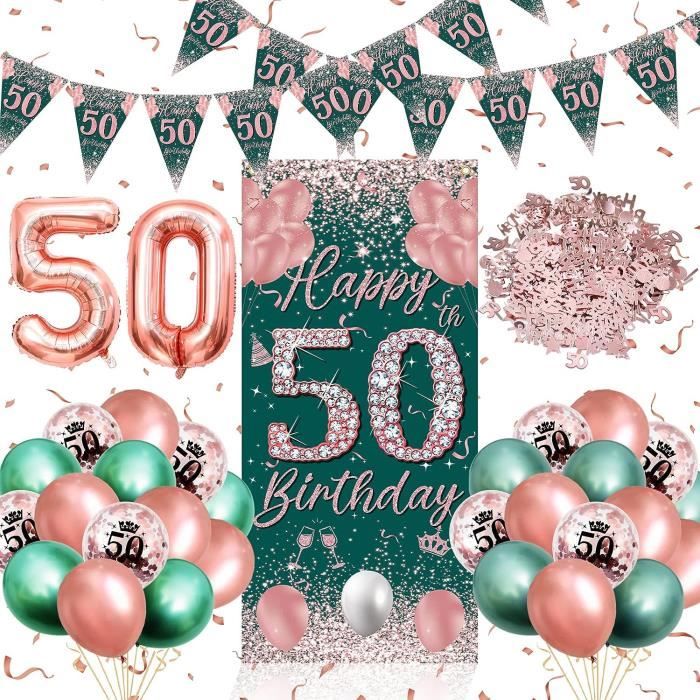 Decoration Anniversaire 50 Ans Femme