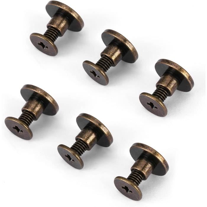 Rivets à Tête Plate, Rivets en Laiton, Outil de Rivetage, Rivet de ...