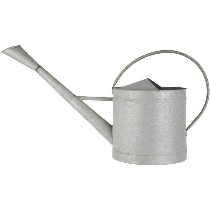 Arrosoir de jardin en zinc avec poignée Gris 10 l[J81] - Cdiscount Jardin