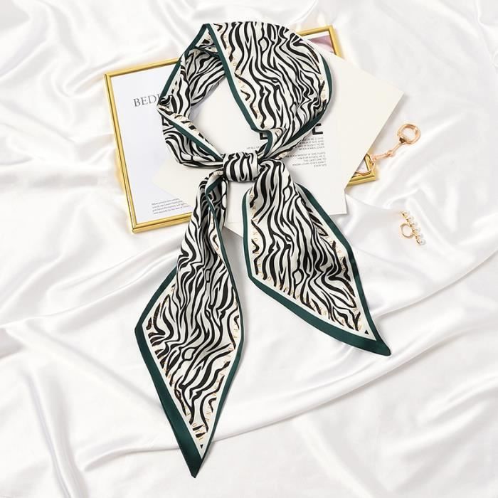 Foulard Long Pour Femmes, Écharpe Pour Cheveux Fins, Bandeau De Mode ...