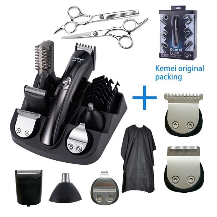 KM-600PRO Kemei – tondeuse à cheveux électrique pour hommes, rasoir de ...